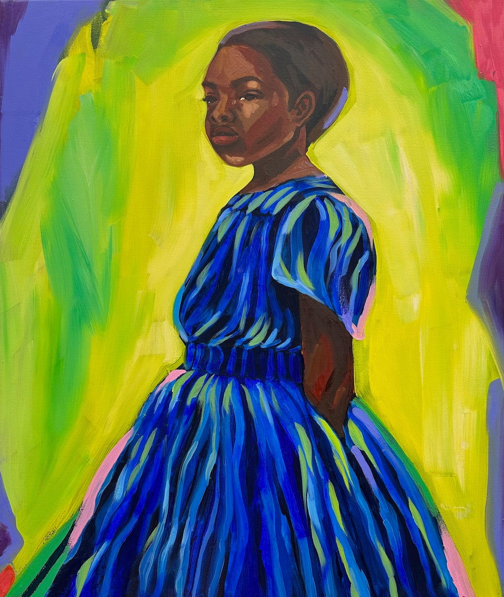 Blueberry Bliss | Original Oil Painting on Canvas – Lauren Lane Studio